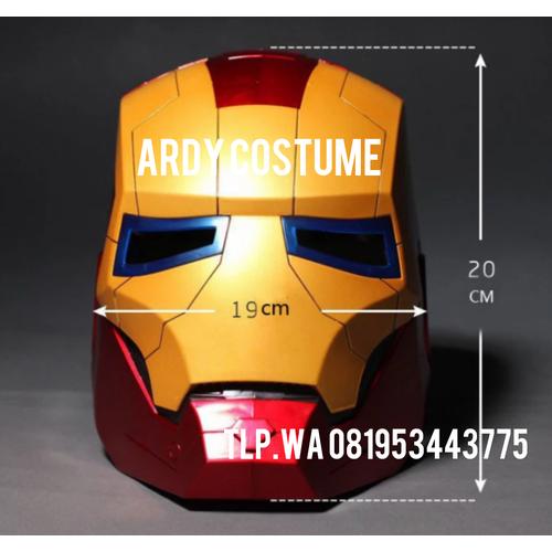 Jual Topeng Helem Masker IRON MAN Keren Avengers Invinity original ...