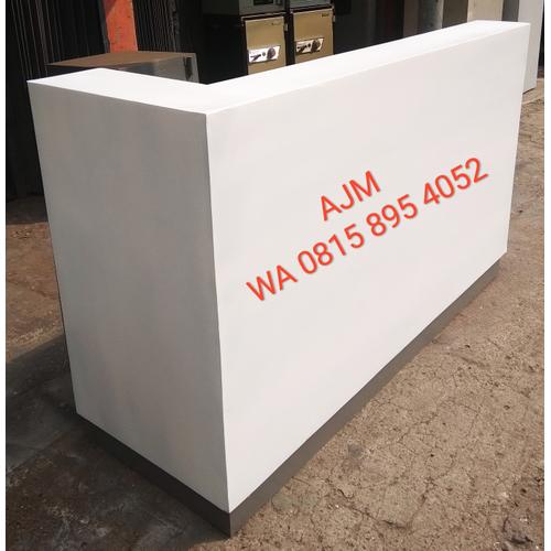 Jual Meja Resepsionis Meja CS Meja Customer Service Front Office Desk ...