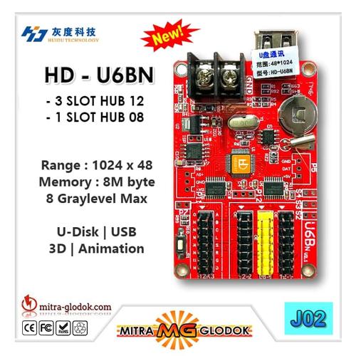 Jual HUIDU HD-U6B / U6BN RUNNING TEXT CONTROLLER CARD | 1024 X 48 - J02 - Jakarta Selatan ...