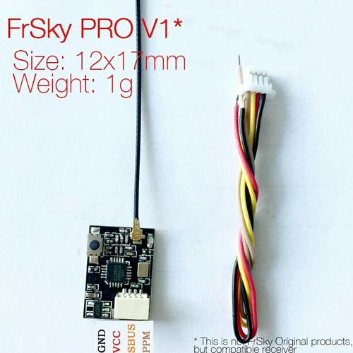 Jual 2.4G FrSky Pro D8 Mini FrSky Compatible Receiver With PWM PPM SBUS ...
