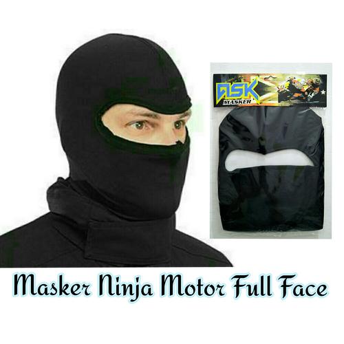 Jual masker ninja full face ,masker balaclava, sarung kepala helm ...