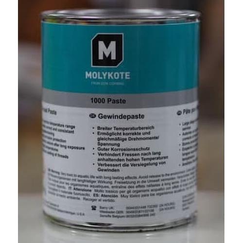 Jual molykote 1000 paste,molycote solid lubricant anti seize - 1kg ...