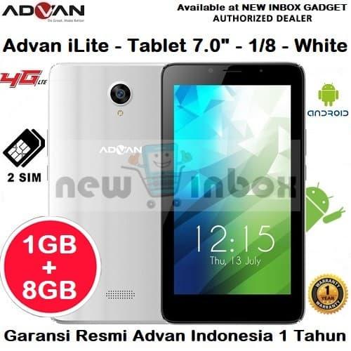 Jual ADVAN i Lite - WHITE - 4G LTE - 1GB/8GB - GARANSI RESMI ADVAN ...