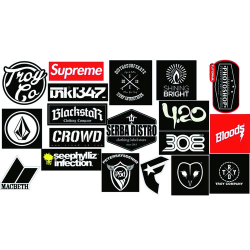 Jual Stiker Logo Distro Bahan Vinyl - Kota Yogyakarta - Stiker Anime ...