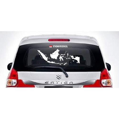Jual STIKER STICKER PETA INDONESIA KACA MOBIL BELAKANG KEREN - Jakarta ...