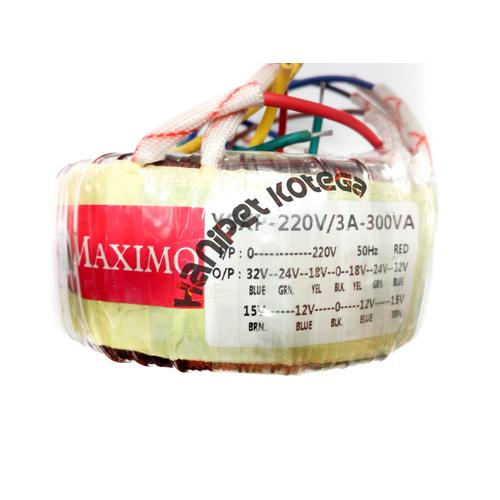 Jual Maximo YSXP 220V 3A 300VA Trafo Toroida Transformator Transformer ...