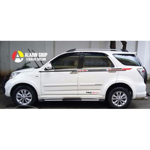 Jual sticker terios minimalis list striping mobil terios ples trd ...