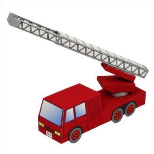 Jual Fire Engine Papercraft - Kab. Bekasi - Papercraft Tiviti | Tokopedia