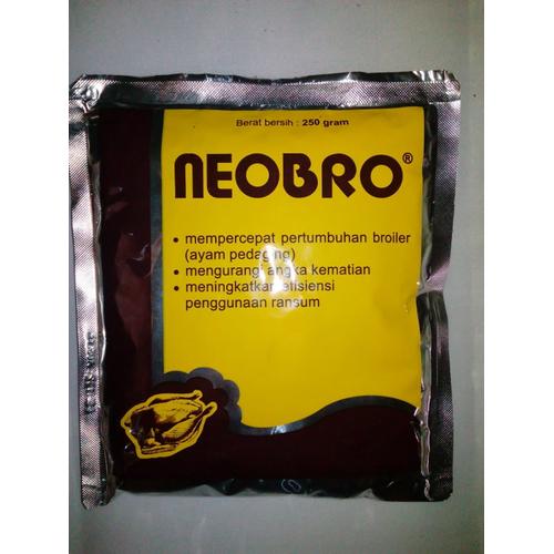 Jual Neo Bro 250gr Vitamin Penggemukan Dan Pertumbuhan daging ayam ...