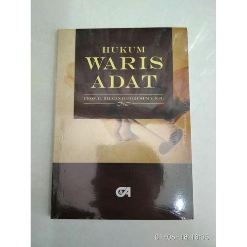 Jual Buku HUKUM WARIS ADAT - Prof H Hilman Hadikusuma, SH - Kota Yogyakarta - Kata Bookstore ...
