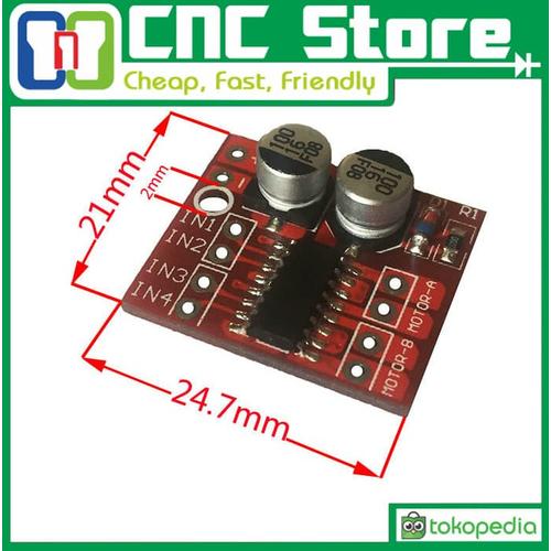 Jual Mini Motor Drive DC Stepper Dual H Bridge L298 L298N - Kab. Bantul ...