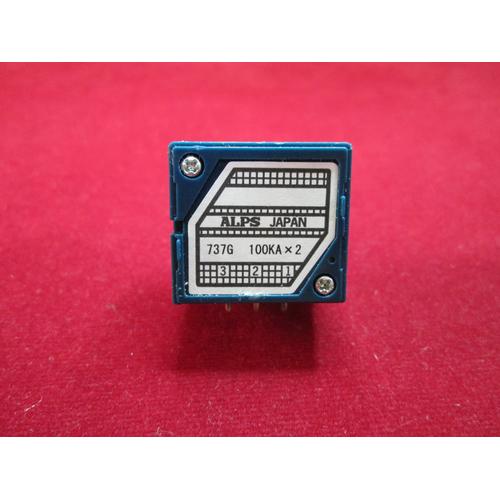 Jual ALPS RK27 100KAx2 100K 100KA Potensiometer Blue Velvet stereo ...