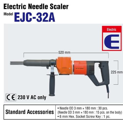 Jual Nitto Kohki EJC-32A Electric Needle Scaler Jet Chisel - Jakarta ...