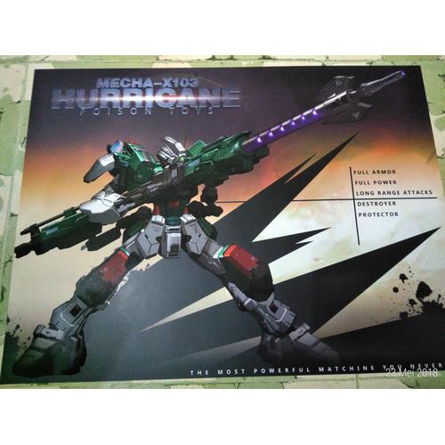 Jual Metal build 1/72 Hurricane Buster Gundam Poison Toys Mo Show ...