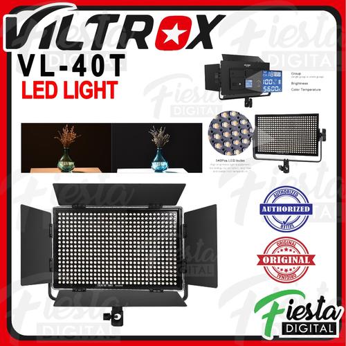 Jual Viltrox VL-40T LED Video Shooting Light Lampu Photography 3300 ...
