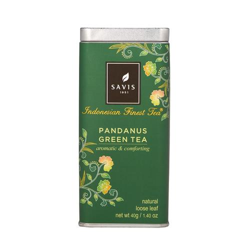 Jual Teh Pandan Premium Savis - Pandanus Green Tea Loose 40g - Kab ...