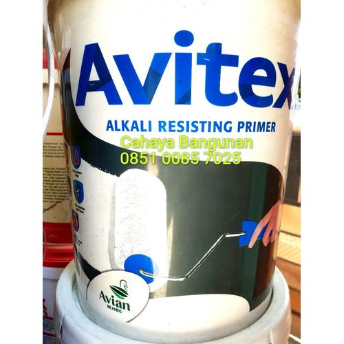 Jual Avitex Cat Dasar Wall Sealer Alkali Resisting Primer Galon Putih 5 ...