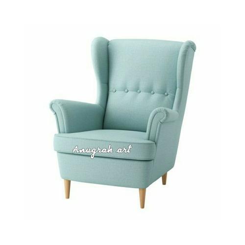 Jual Sofa minimalis retro dudukan single wing chair Kain PREMIUM VIENNA ...