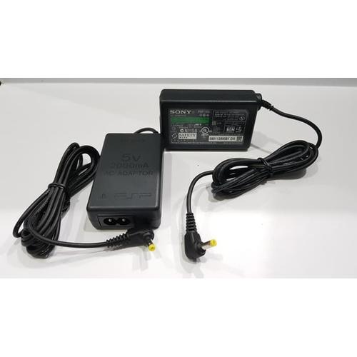 Jual adaptor charger cas sony usb PSP slim & fat 1000 2000 3000 - Kota ...