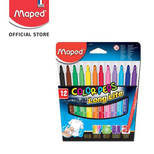 Promo Maped Spidol Felt Pen 12 warna - Cardboard - Jakarta Timur ...