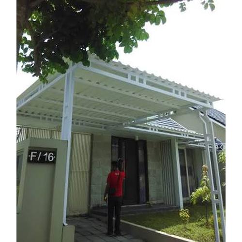 Jual Kanopi baja ringan atap polly carbonat - Kota Depok - kanopy baja ...