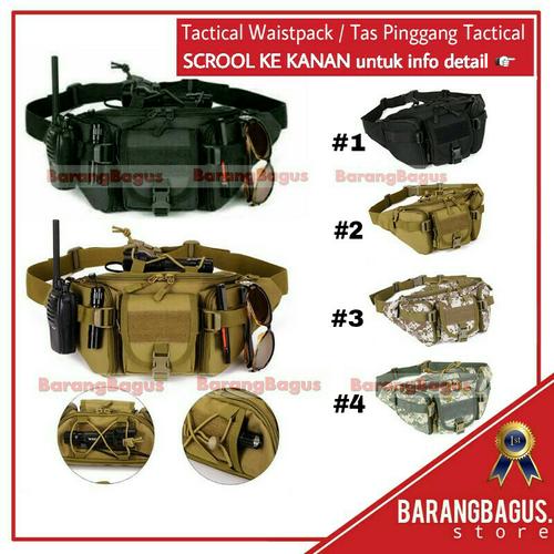 Jual Waistbag Waistpack Tas Pinggang Tactical Military Army Model T08 - Kab. Bandung ...