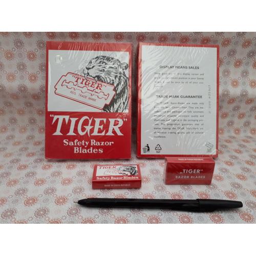 Jual Silet TIGER ASLI Hologram/Mata Pisau Cukur TIGER/Safety Razor ...