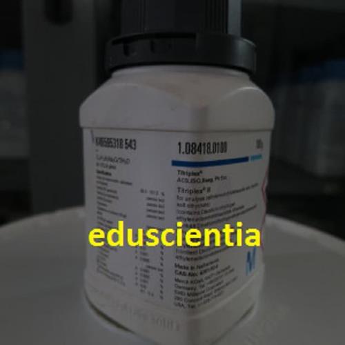 Jual TITRIPLEX III FOR ANALYSIS/ EDTA, 100 GR, MERCK, 108418 - Jakarta ...