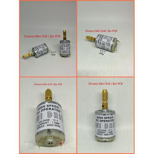 Jual Dinamo Mini Drill / Bor PCB 12V - Jakarta Barat - V&C SHOP | Tokopedia