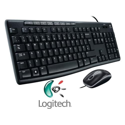 Jual Logitech MK200 Wired Combo Keyboard + Mouse USB Original Garansi ...