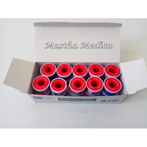 Jual Plester Kain Plester Luka roll Plaster Minirol 1,25cm x 1m Gidcare ...