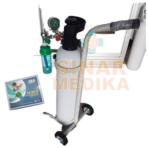 Jual SET TABUNG OKSIGEN 1 LITER / OXYGEN O2 M3 LENGKAP - Kota Surakarta ...