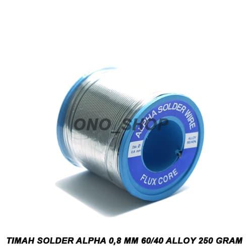 Jual Timah Solder Alpha 0,8 mm 60/40 Alloy 250 Gram - Jakarta Barat ...