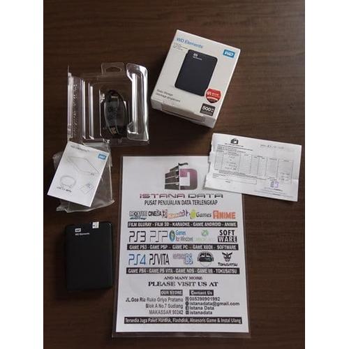 Jual HDD External WD Elements 1TB Full Isi Game PC PSP PSVITA PS3 PS4 ...