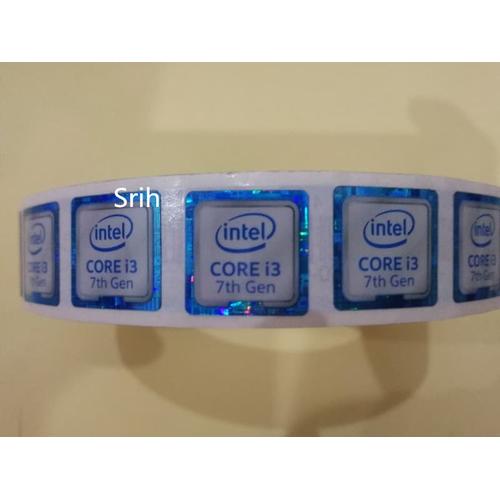 Jual Stiker Logo Core i3 7th Gen Original - Jakarta Utara - srigrosir ...