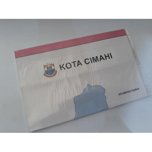 Jual Peta Kota Cimahi - Kota Bandung - Menara Media | Tokopedia