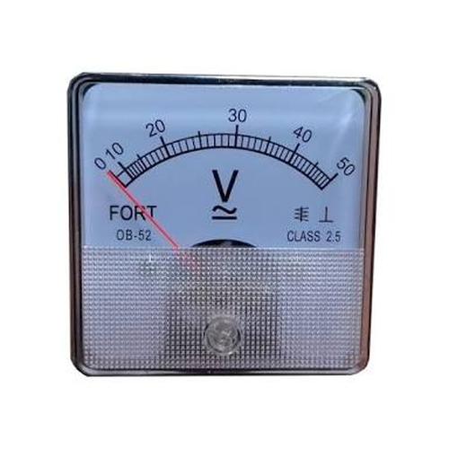 Jual Panel amper meter AC / DC Fort OB-52 50a 300a 500a - 0-500 amper ...