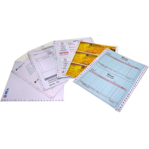 Jual Jual pre printed Continuous Form macam2 ukuran cetak 1 ply 1 warna ...