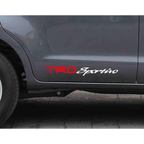 Jual Stiker TRD Sportivo Toyota Kijang Avanza Ayla Calya Sticker Racing ...