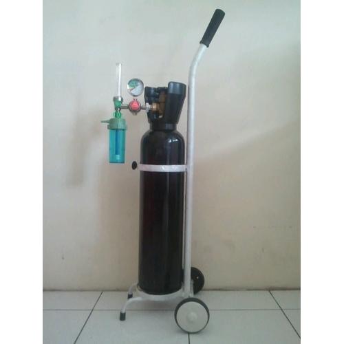 Jual Tabung Oksigen 1 m³ Set Lengkap / Tabung oksigen O2 1m kubik ...