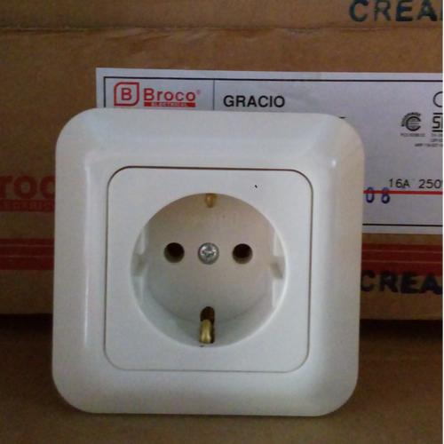 Jual Stop Kontak Gracio Broco Cream 4151-11 ORIGINAL - Kota Bogor ...
