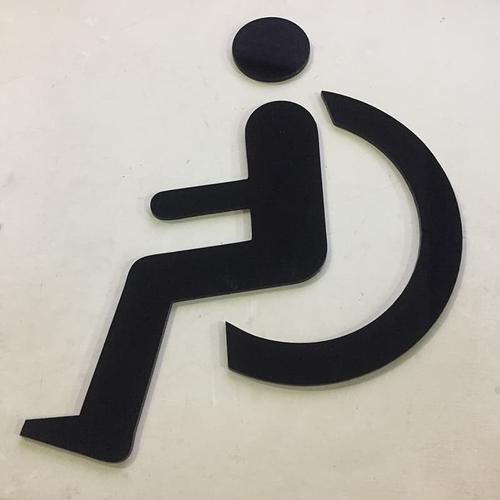 Jual Toilet Sign Disable - Tanda Toilet penyandang disabilitas ...