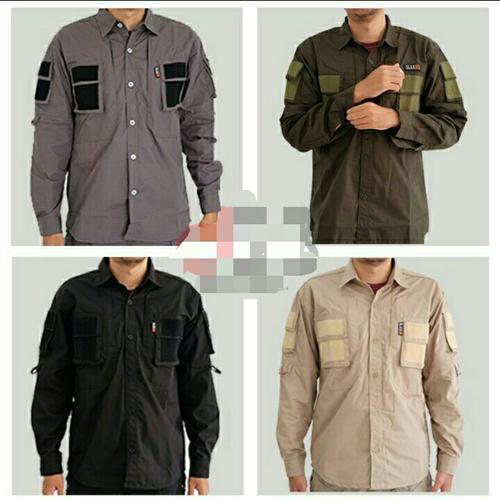 Jual KEMEJA TACTICAL(RESLETING)/KEMEJA DRON/KEMEJA LAPANGAN/KEMEJA ...