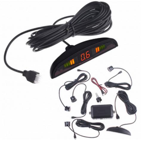 Jual Sensor Parkir Mundur 4 Titik + LED Display Mobil Sensor Parkir 4 ...