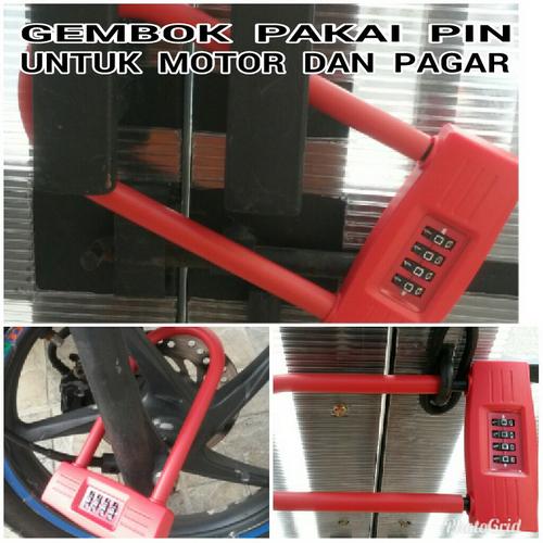 Jual Gembok Pin. Gembok Pasword. Gembok pagar. Gembok motor. Gembok ...