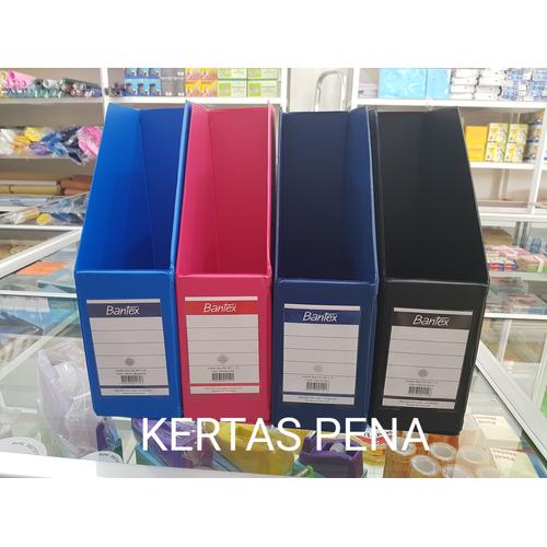 Jual MAGAZINE FILE WARNA F4 / BOX FILE / BANTEX / BINDER / 4011 - Merah ...