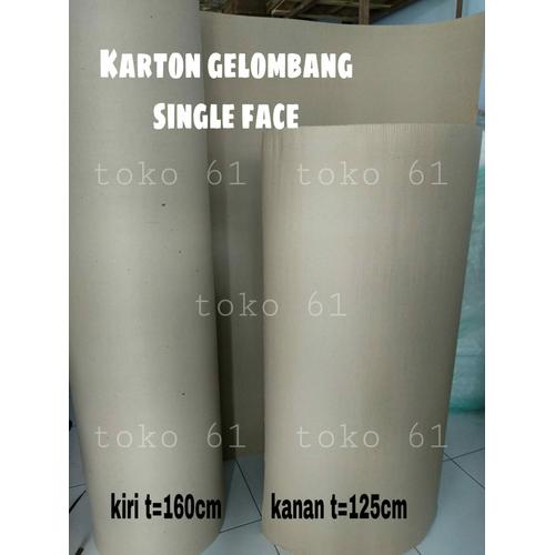 Jual Karton Gelombang Corrugated Single Face Tinggi 125cm - Kota ...