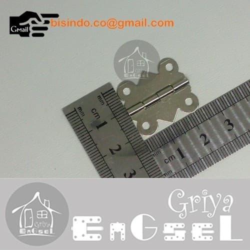 Jual Engsel Kupu Krom/Engsel Mini Murah/ Engsel Box Kotak Perhiasan ...