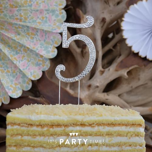 Jual Crysrtal Cake Topper Numeric 12 cm - 9 - Jakarta Selatan - It's ...