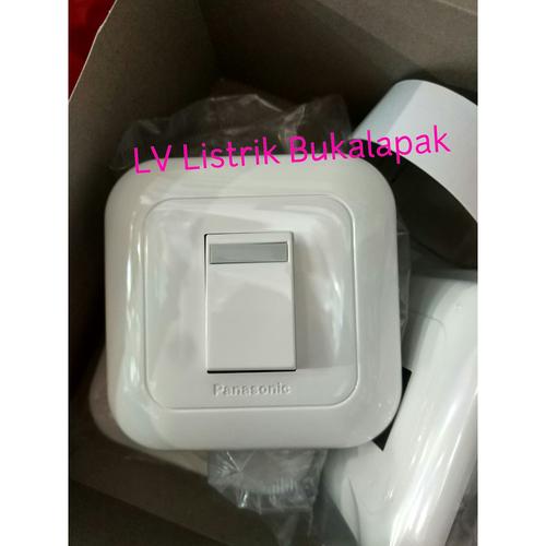 Jual SAKLAR ENGKEL HOTEL PANASONIC SAKLAR TUNGGAL MATA KECIL WEJ5532 ...
